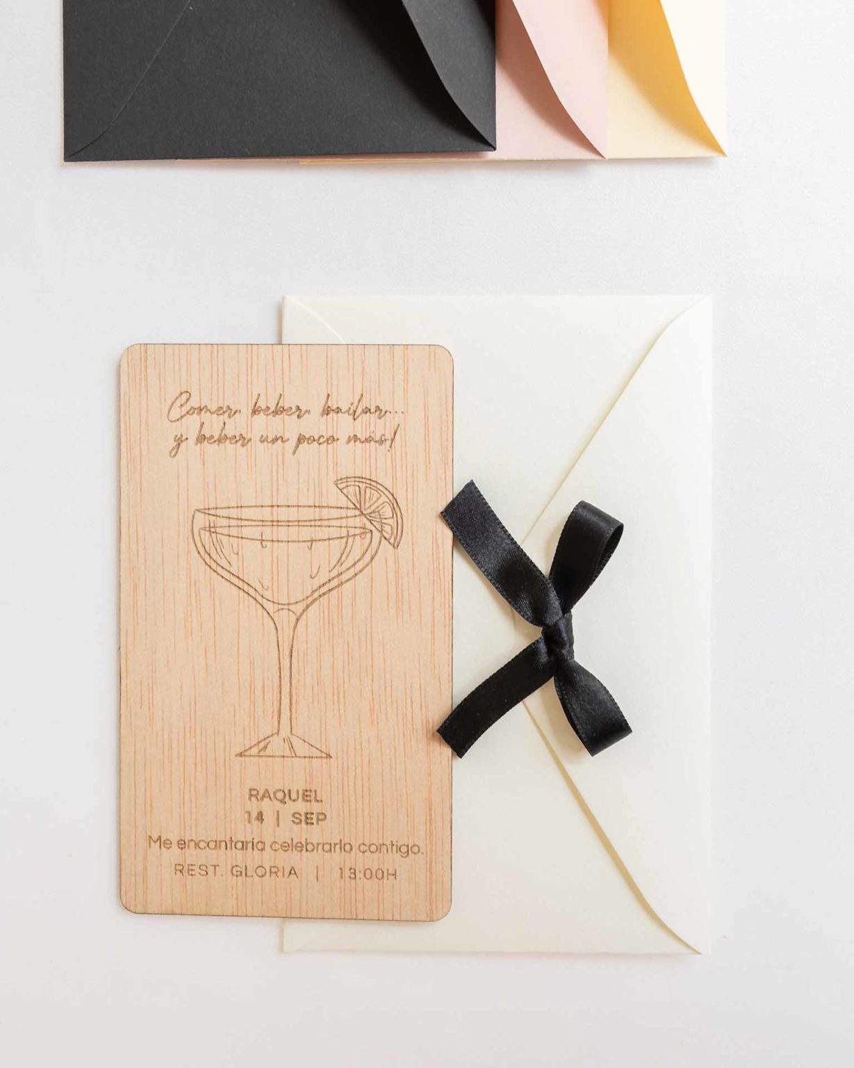 Invitación Coquette personalizada | Elegante y Sofisticada | No me olvides
